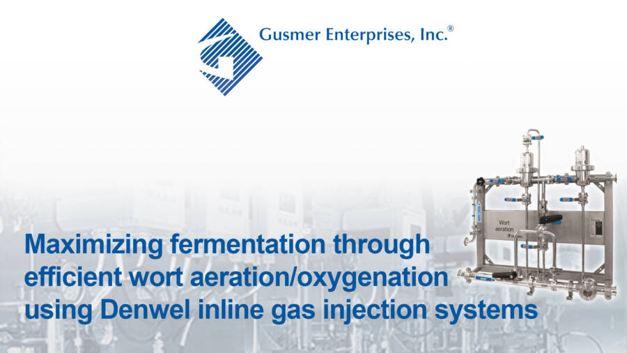 Maximizing Fermentation Through Efficient Wort Aeration/Oxygenation ...